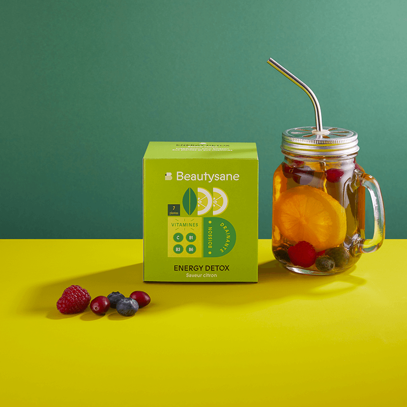 Energy Detox saveur citron - 30 sticks - Beautysané